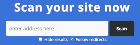 New grading on securityheaders.io